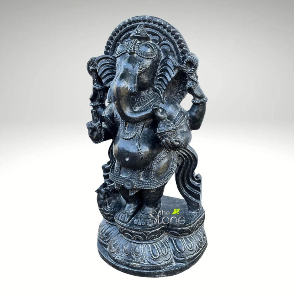 Standing Ganesha Idol 21": Buy Best Artwork - The Stone Studio
