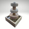 Stone Layer Fountain for Garden 3.5ft: Buy Now! - The Stone Studio
