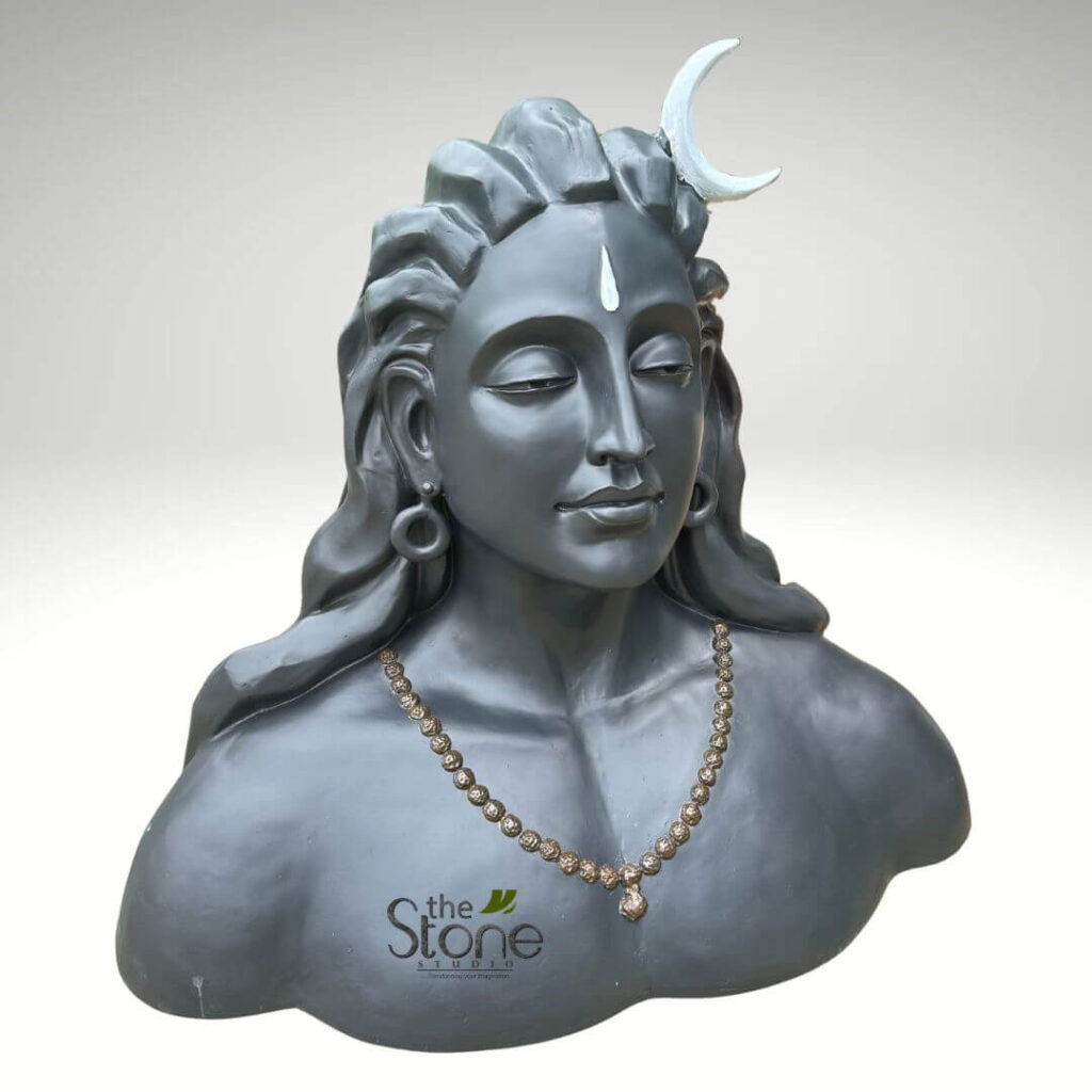 3 feet Adiyogi Statue: Buy Best Idol - The Stone Studio
