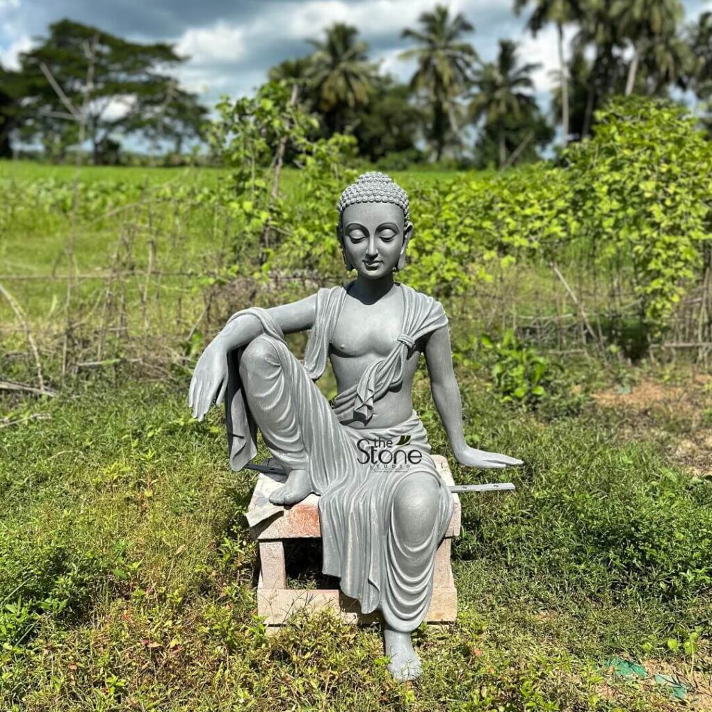 Relaxing Buddha Statue 3.5ft: Buy The Best Idol - The Stone Studio