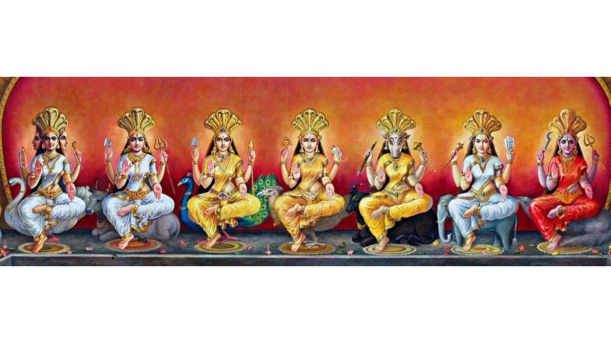 Sapta Matrikas:7 Divine Powerful Mothers - The Stone Studio