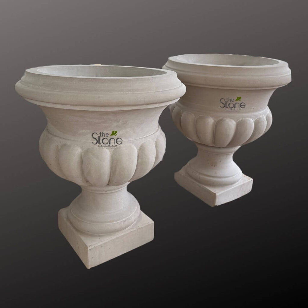 Large Outdoor Planters 28": Buy Best Pots - The Stone Studio