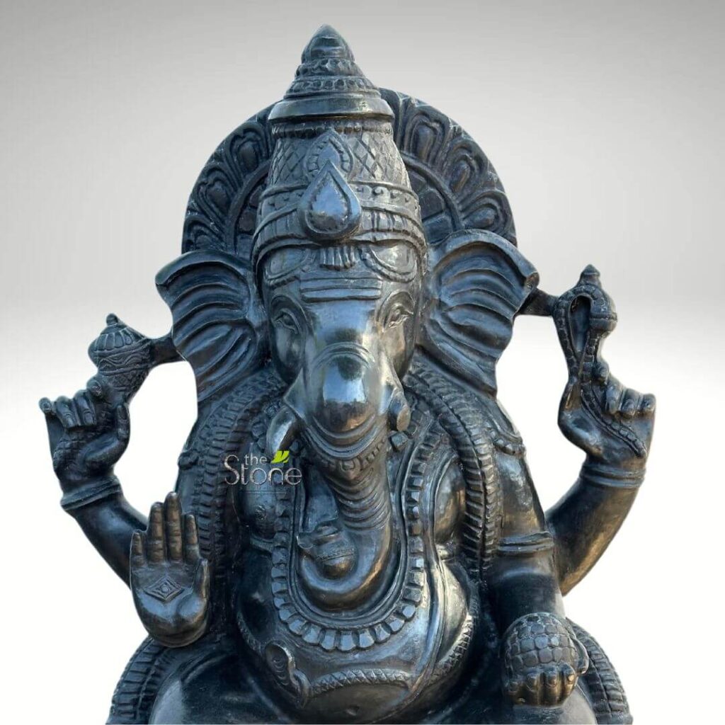 2 feet Ganesh Murti: Buy Best Puja Idol - The Stone Studio