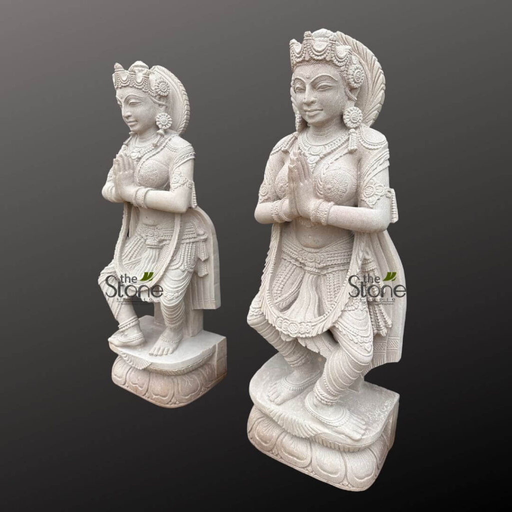 Lady Garden Sculpture 4ft: Buy Best Idols - The Stone Studio
