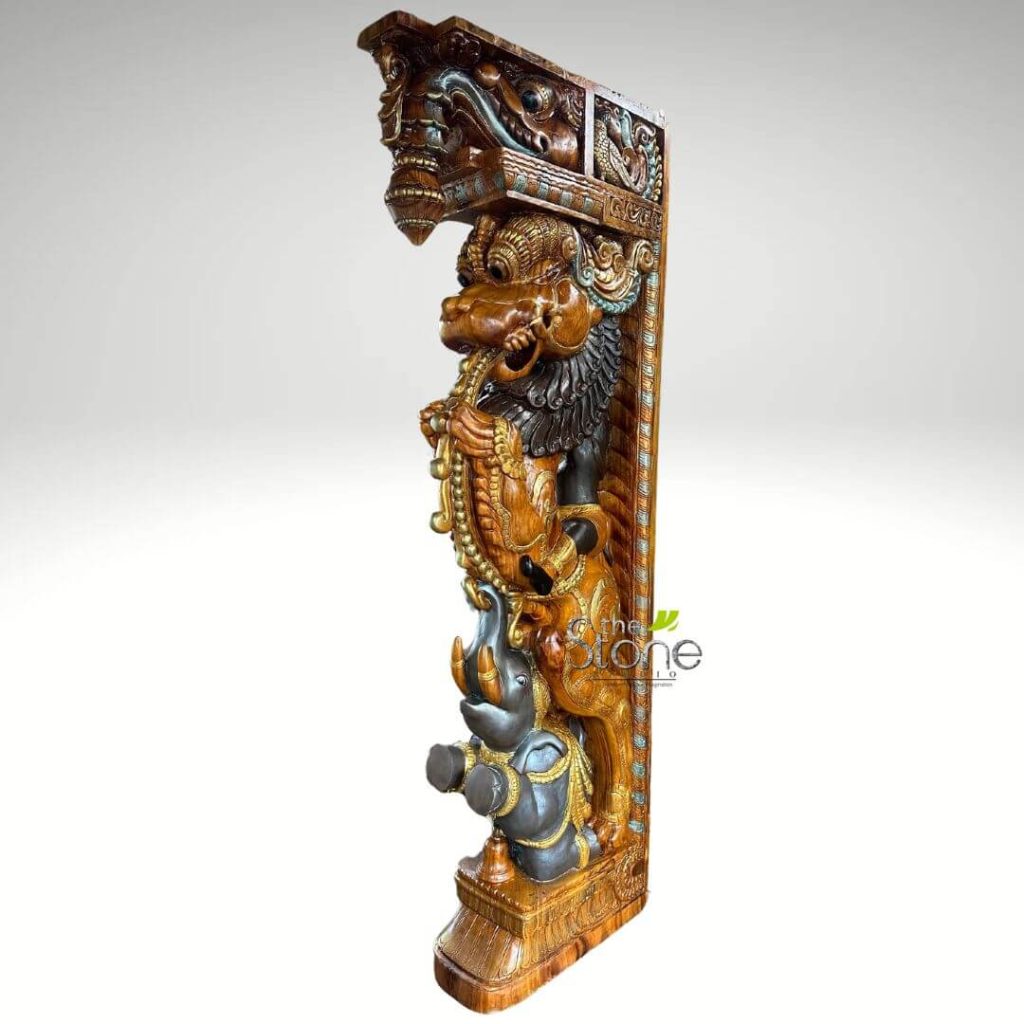 Yali Statue 8ft: Buy Best Handcarved Yali - The Stone Studio