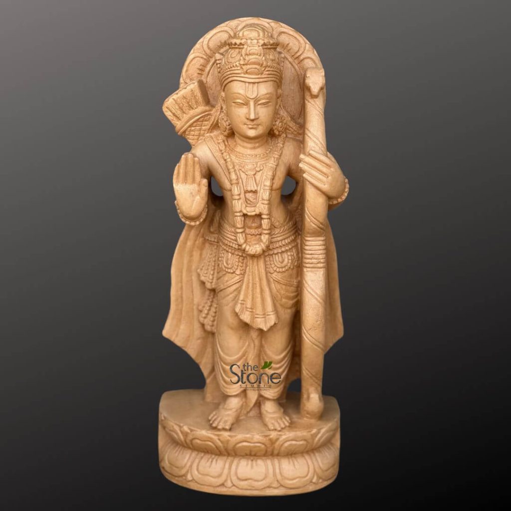 Lord Ram Statue 2ft: Buy The Best Ram Idol - The Stone Studio