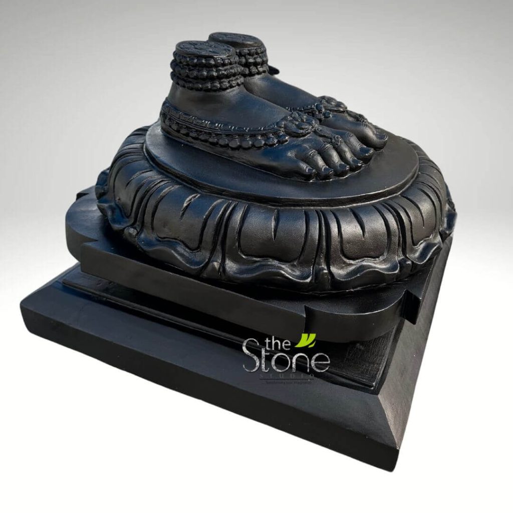 Lakshmi Charan Paduka 18": Buy Best Charan - The Stone Studio