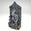 Buy Standing Ganesha Black Stone Statue 30" - The Stone Studio