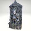 Buy Standing Ganesha Black Stone Statue 30" - The Stone Studio