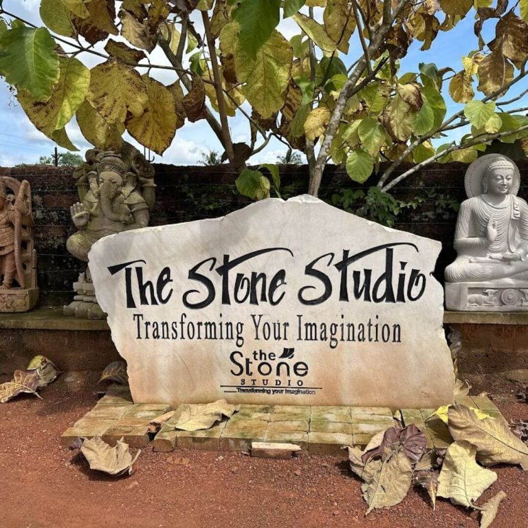 Stone Signage 7.5ft: Buy Best Stone Sign Boards - The Stone Studio