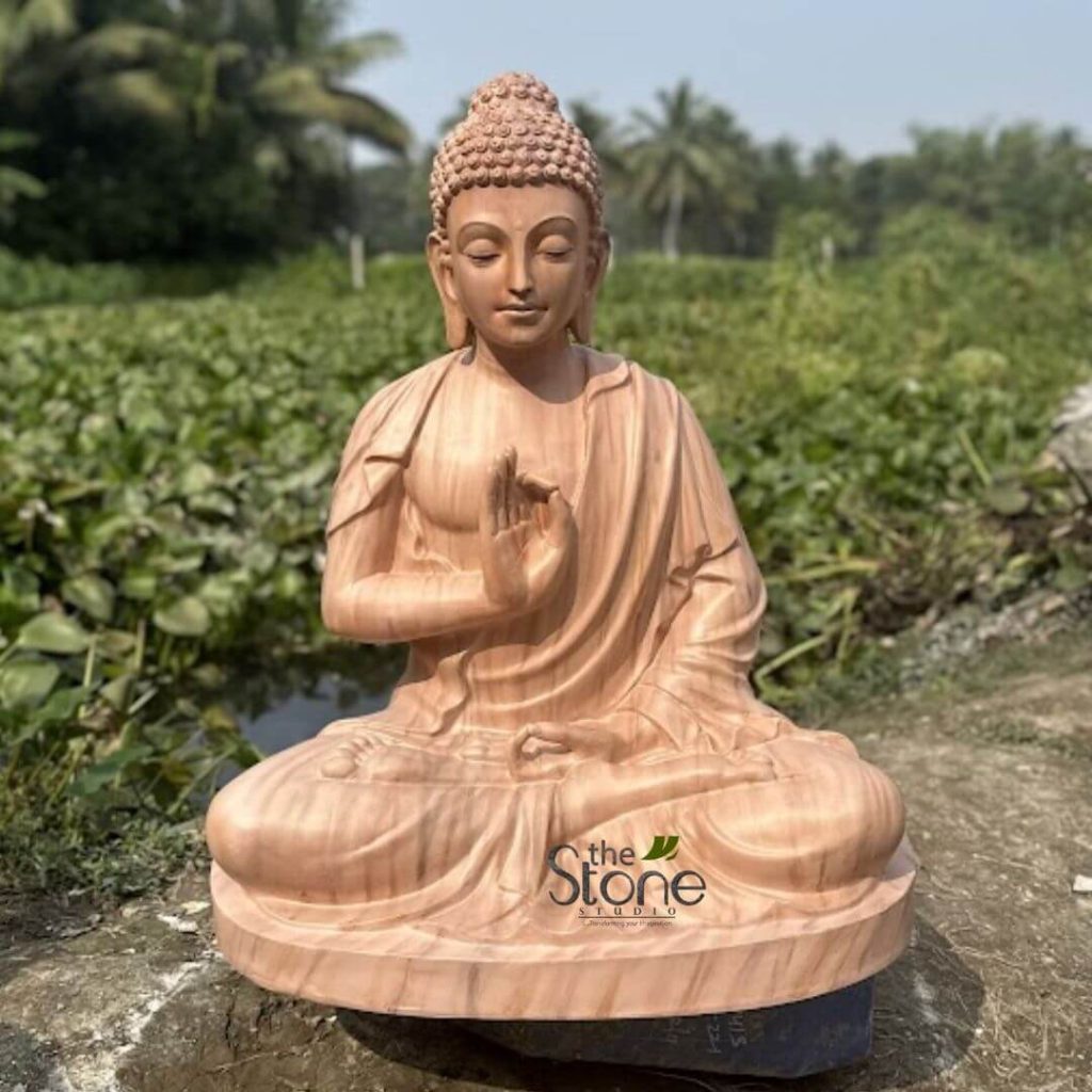 Buddha Statue Indoor Decor 3ft: Buy Best Idol - The Stone Studio