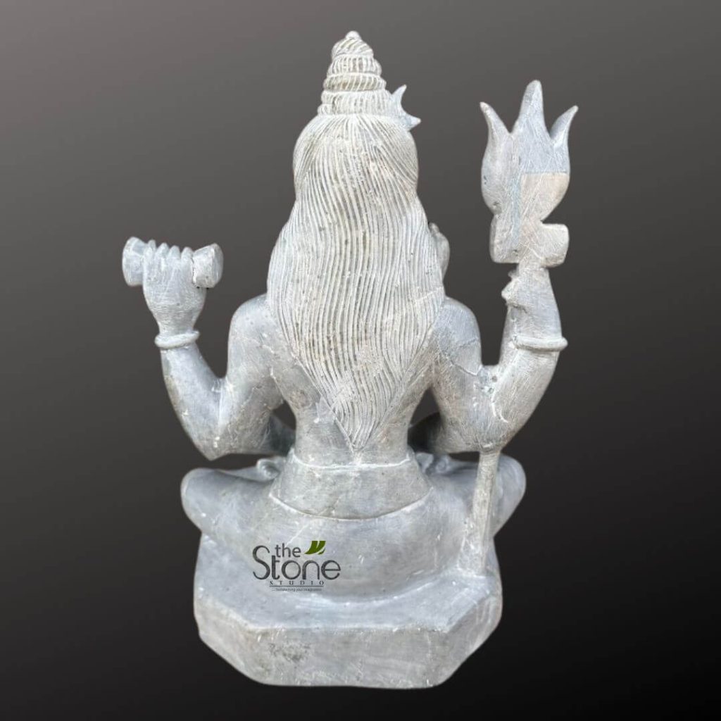 Shiva Stone Idol 12": Buy Best Handcarvings - The Stone Studio