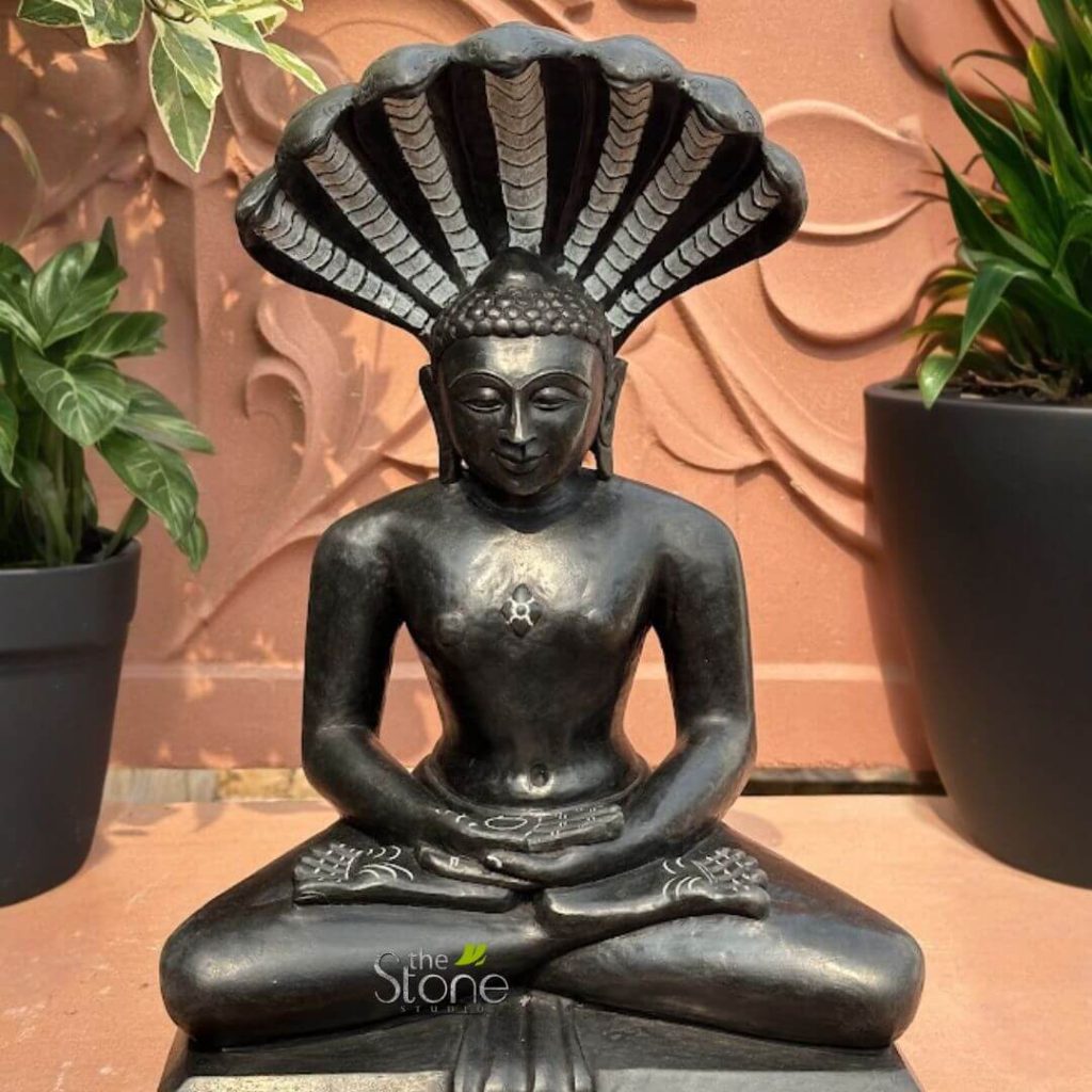Parshwanath Bhagwan Murti 15": Book The Best! - The Stone Studio