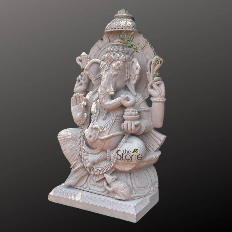 Big Ganesha Idol for Outdoor 4ft: Buy Best - The Stone Studio