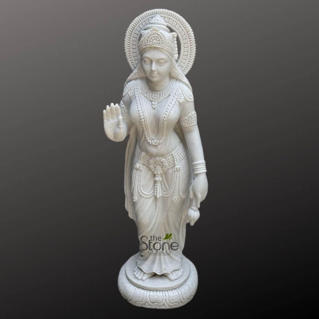 Radha Statue 3ft: Buy Best Radha Rani Statues - The Stone Studio