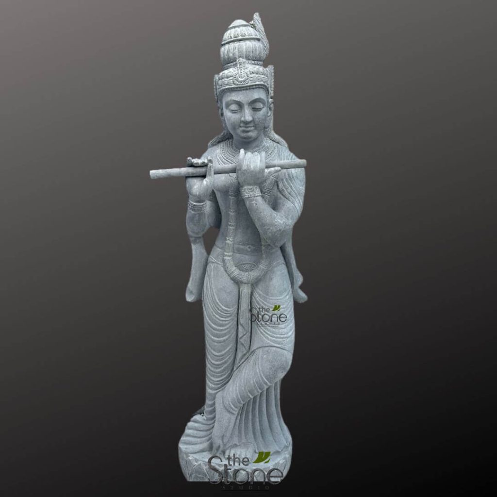 6 feet Krishna Statue: Buy Best Idol Now! - The Stone Studio