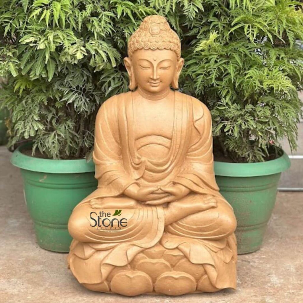 Outdoor 2 feet Buddha Statue: Buy Best - The Stone Studio