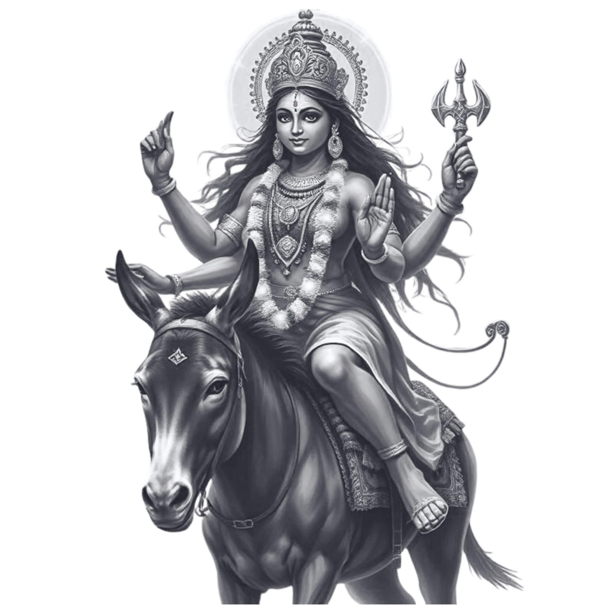 Navadurga - 9 Forms of Goddess Durga - The Stone Studio