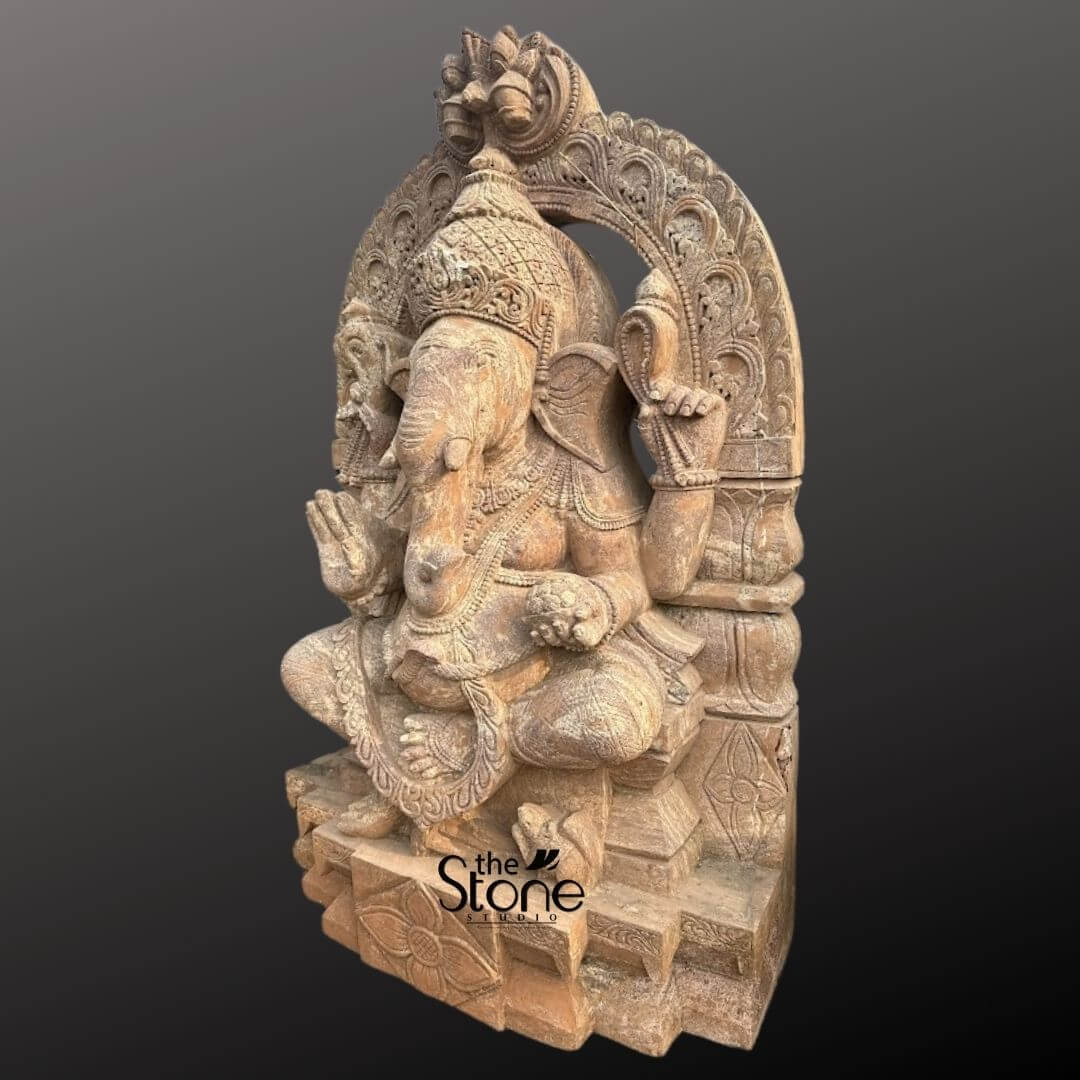Buy Best Ganesha Sculpture for Garden 5 Feet - The Stone Studio