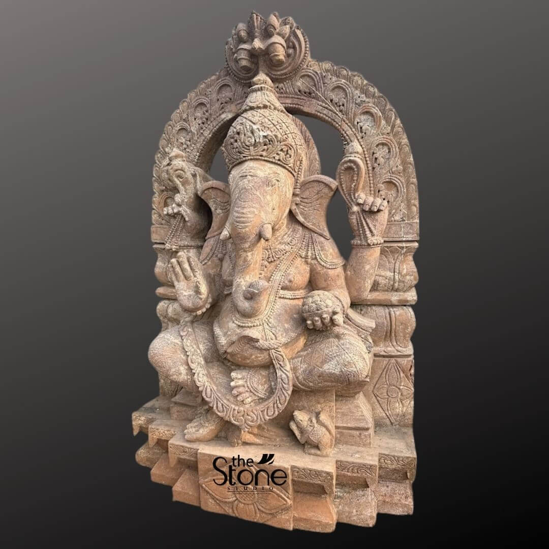Buy Best Ganesha Sculpture for Garden 5 Feet - The Stone Studio
