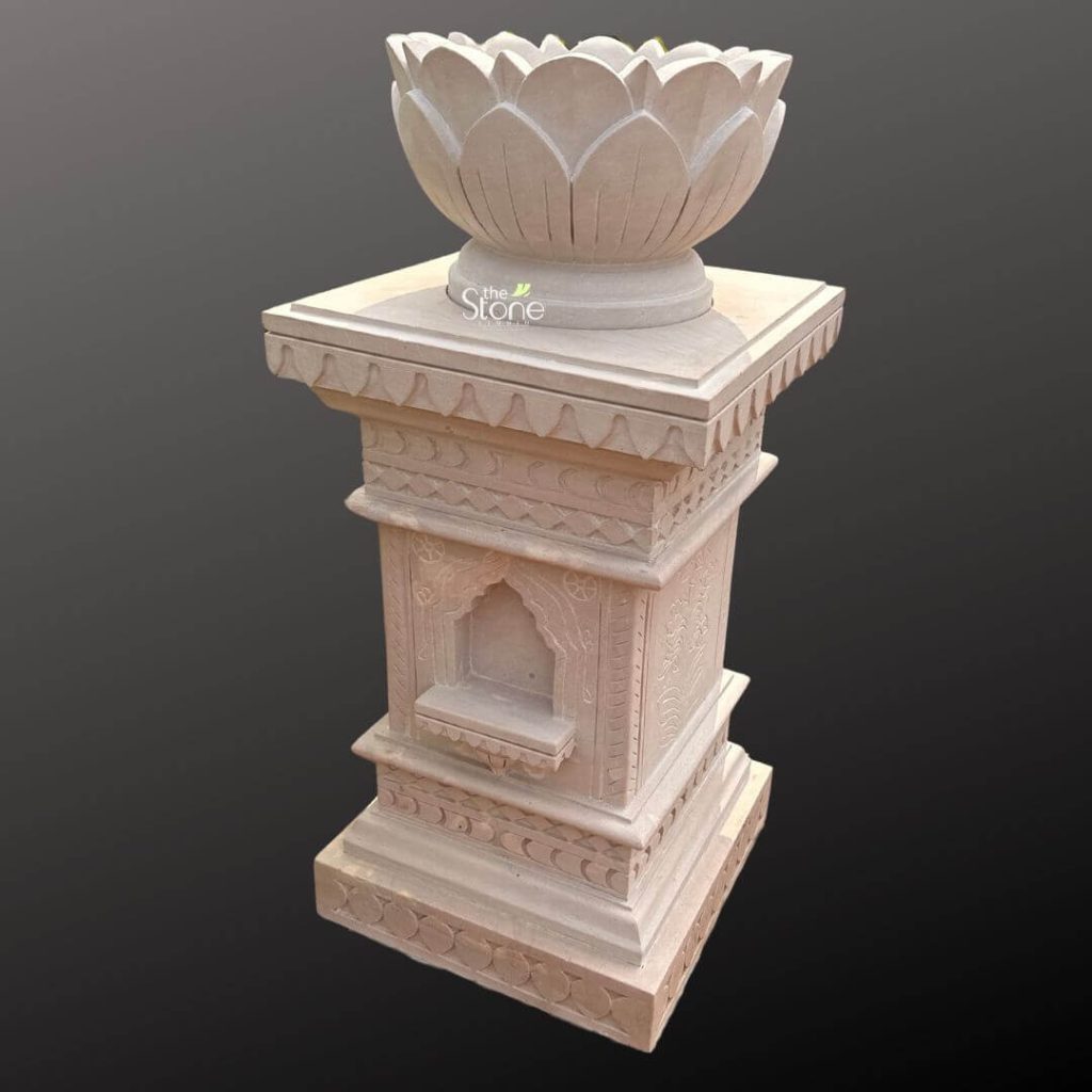 Stone Tulsi Vrindavan 3 Feet : Buy Best Idol - The Stone Studio