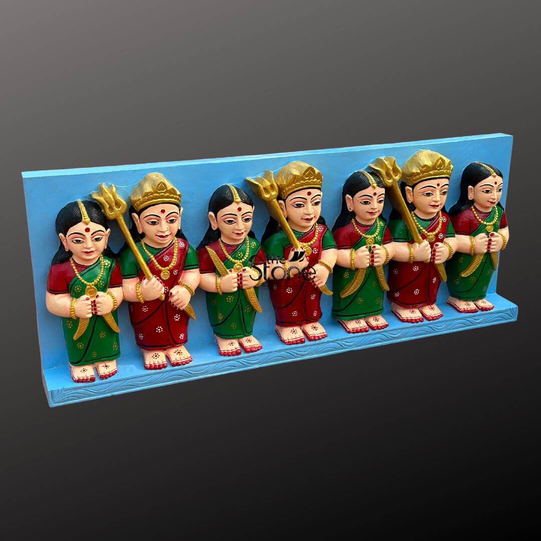 Sati Aasra Devi Statue 4ft : Buy Best Artwork - The Stone Studio