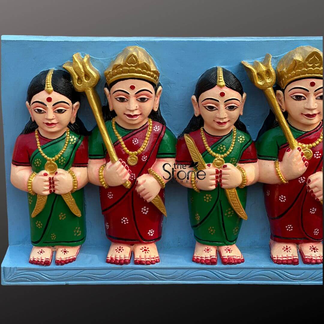 Sati Aasra Devi Statue 4ft : Buy Best Artwork - The Stone Studio